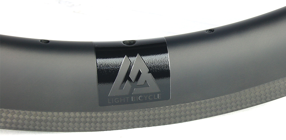 45mm deep carbon 700C 25mm wide road rim clincher U shape tubeless ...