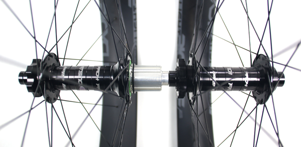 85mm wide carbon 26er fat bike wheels hookless double wall tubeless ...