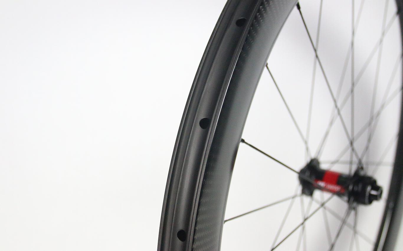 AR56-23mm Inner/30mm Outer Widths, 56mm Depth Carbon Wheelset/3K Twill ...