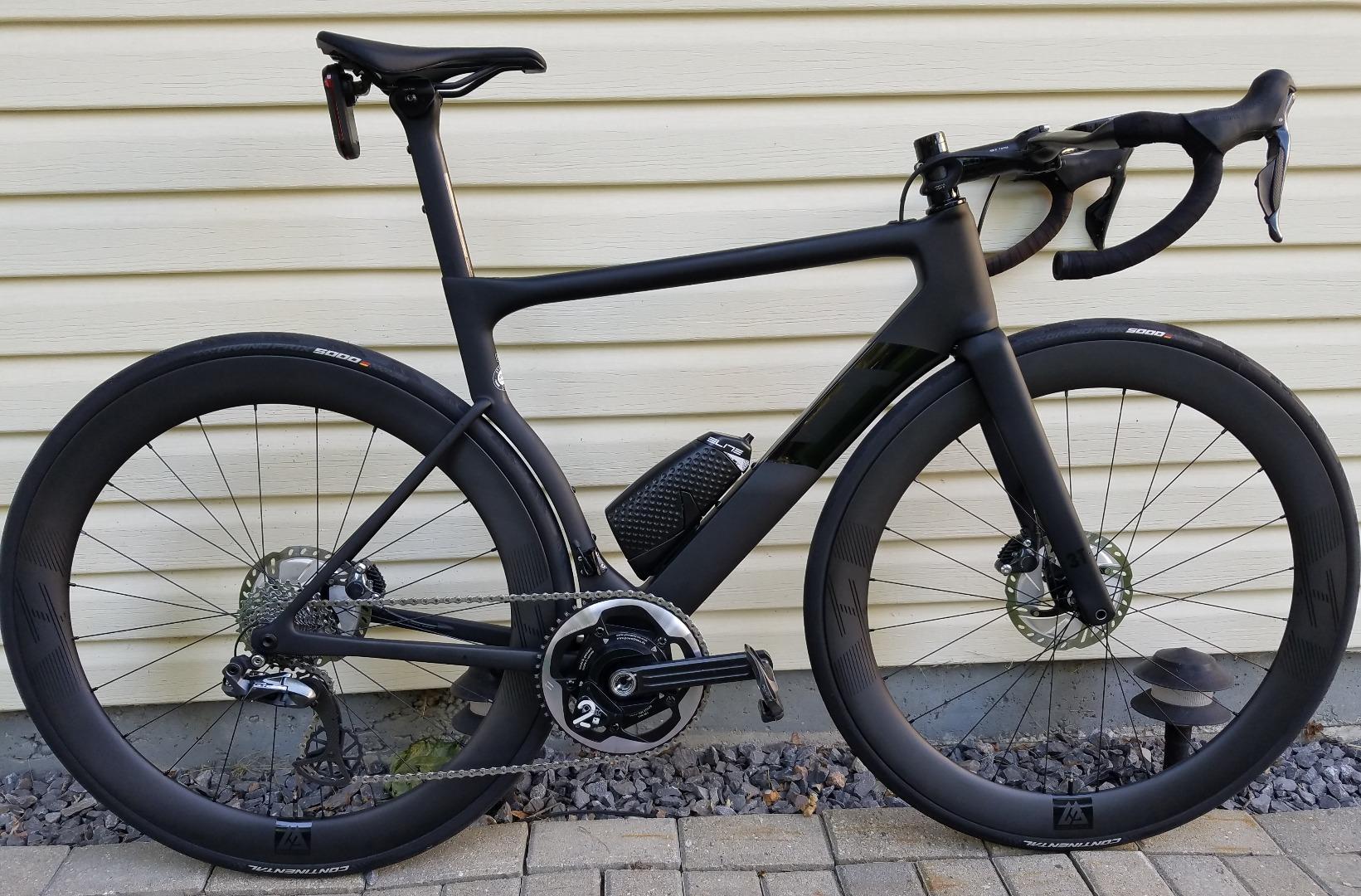 AR56 56mm Carbon Road Disc Wheelset With Continental GP5000 25C 28C