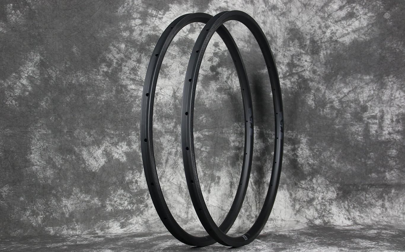 R25T Tubular-25mm Width, 25mm Depth Carbon Rims/Grooved Graphene Brake ...