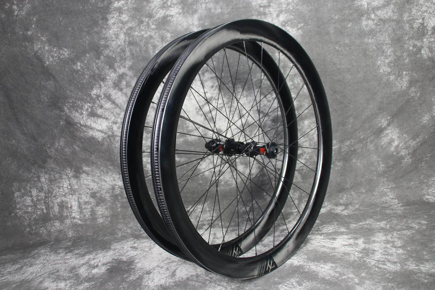 WR50-25mm/32mm Widths,50mm Depth Carbon Wheelset/Flyweight Front