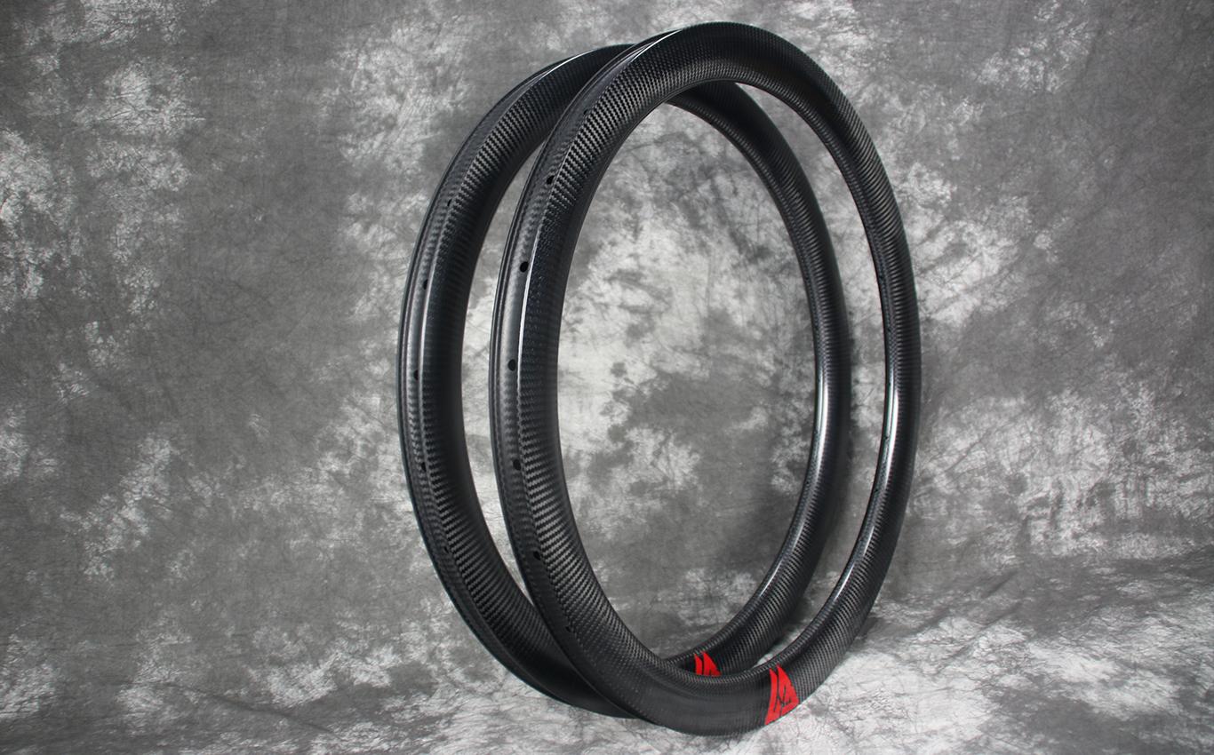 WR50-25mm Inner/32mm Outer Widths, 50mm Depth Rims/3K Twill Vertical ...