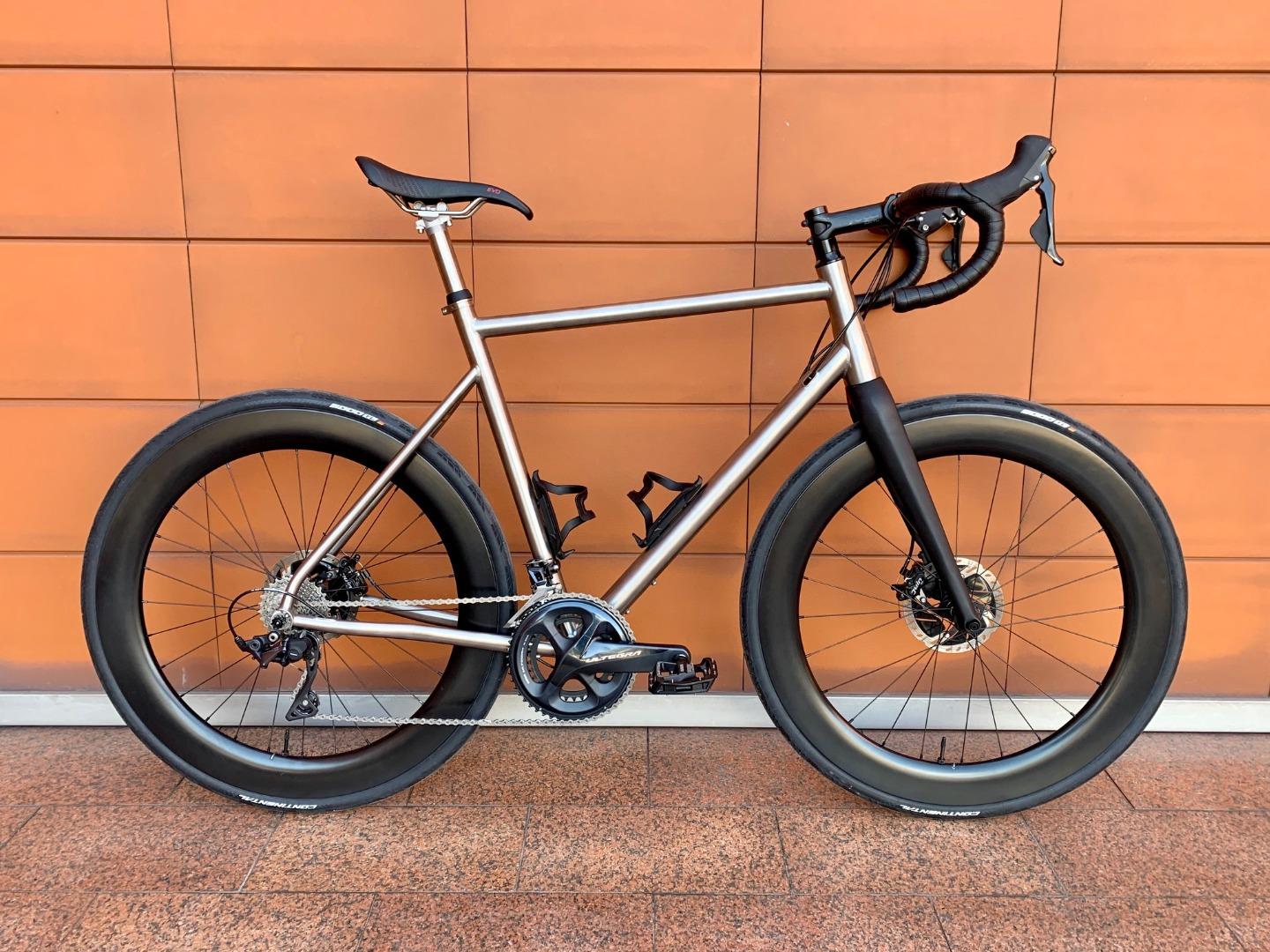 WR65 Disc Review: Wider Depper Wheels for Custom Ti Bike