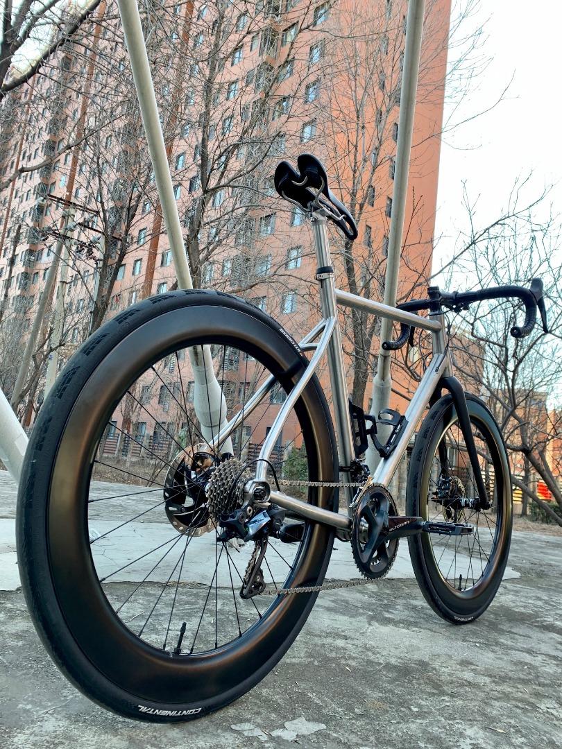 WR65 Disc Review: Wider Depper Wheels for Custom Ti Bike