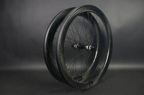 700C Gravel-Optimized-Aero-Shape 65mm depth hand-built carbon road disc ...
